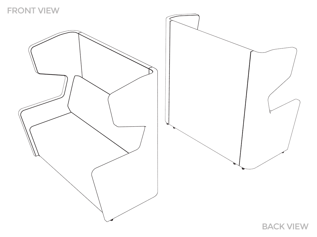 Motion Loop Straight Backrest – MotionOffice